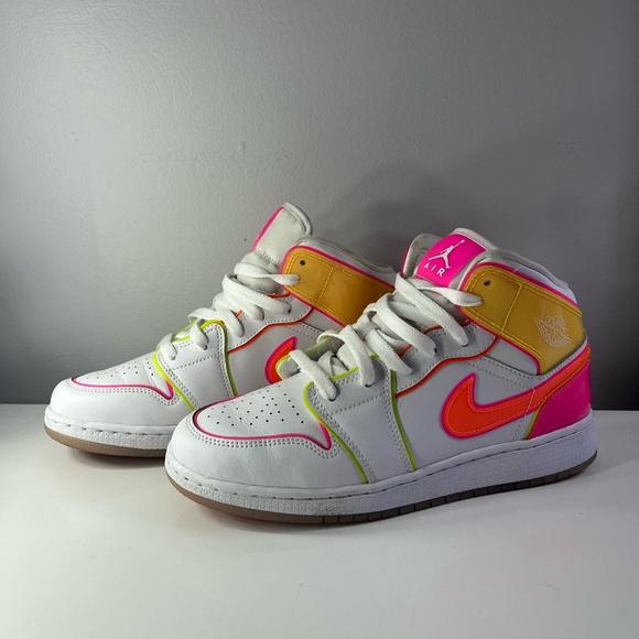 Nike | Shoes | Nike Jordan Mid Edge Glow | Poshmark